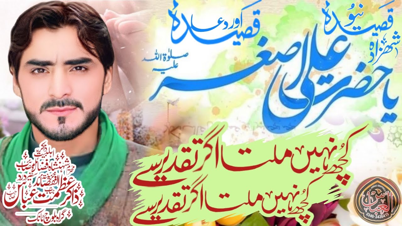 Koch NahibMilta Agar Taqdeer Se By Zakir Azmat Abbas Baloch ll New ...
