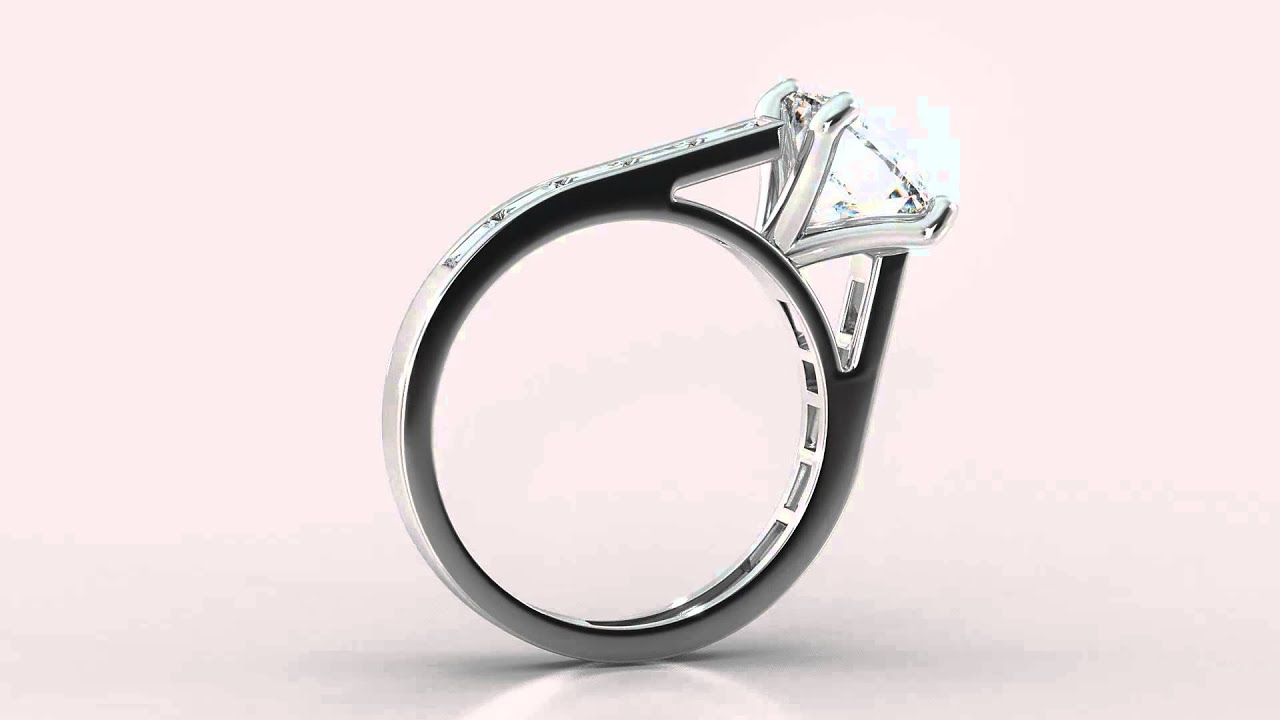 Agape Diamonds-Round Designer Engagement Ring- Model: JL1039-HD1080 ...