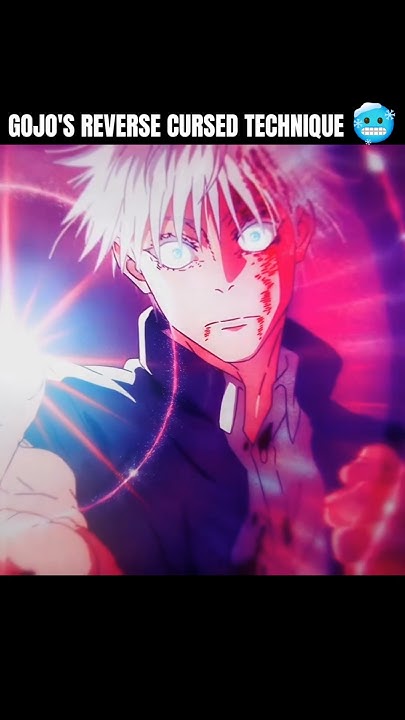 GOJO’s INSANE Reverse Cursed Technique! ⚡🥶 | Jujutsu Kaisen #shorts # ...