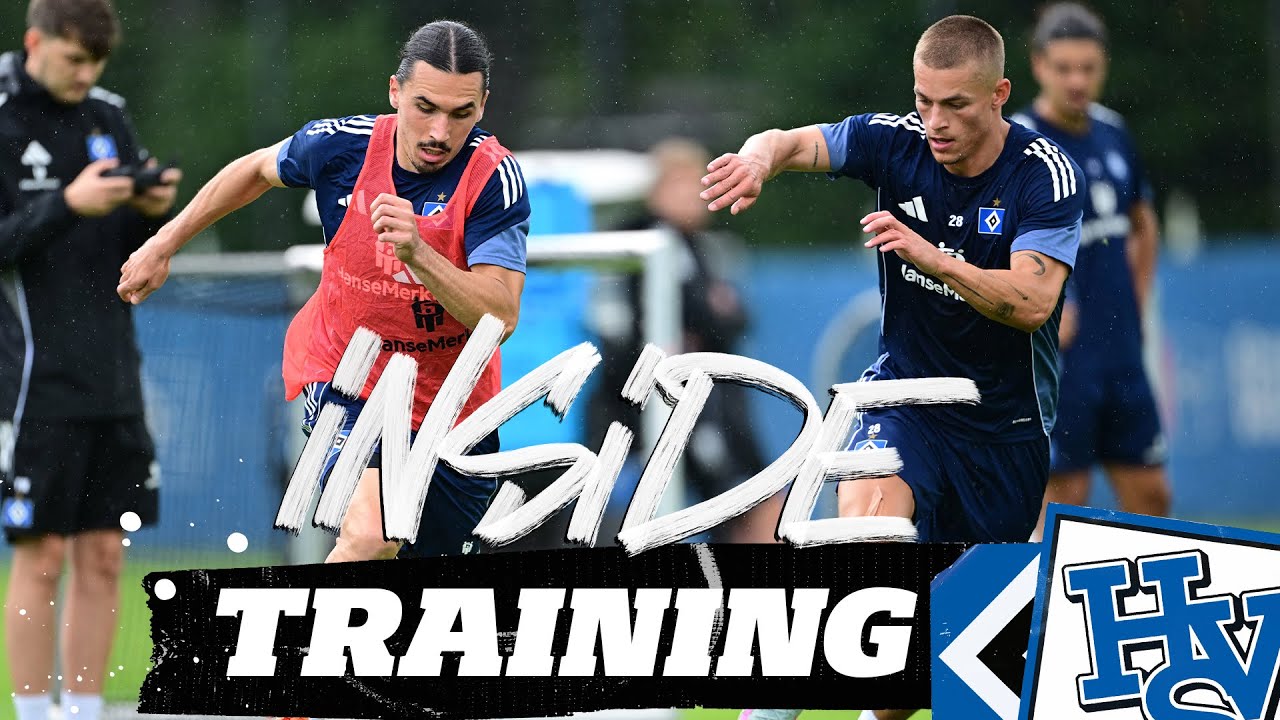 HSV-VORBEREITUNG IM VOLKSPARK | Inside Training | Einblicke vom ...