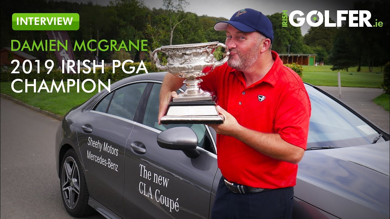 INTERVIEW - Damien McGrane, Winner of The 109th Irish PGA Championship ...