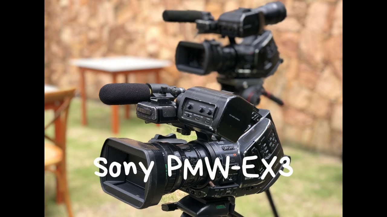 SONY PMW EX3 - VERIFICAÇÃO DE ÁUDIO E DETALHES ÚTEIS DA CAMERA - YouTube