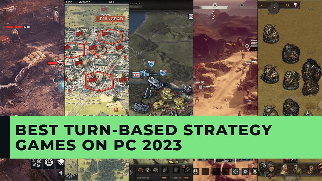 BEST TURN-BASED STRATEGY GAMES ON PC 2023 - YouTube