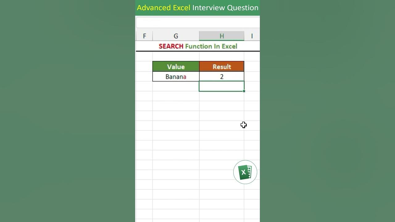 SEARCH function in excel | SEARCH formula in excel | excel interview questions excel tips ...