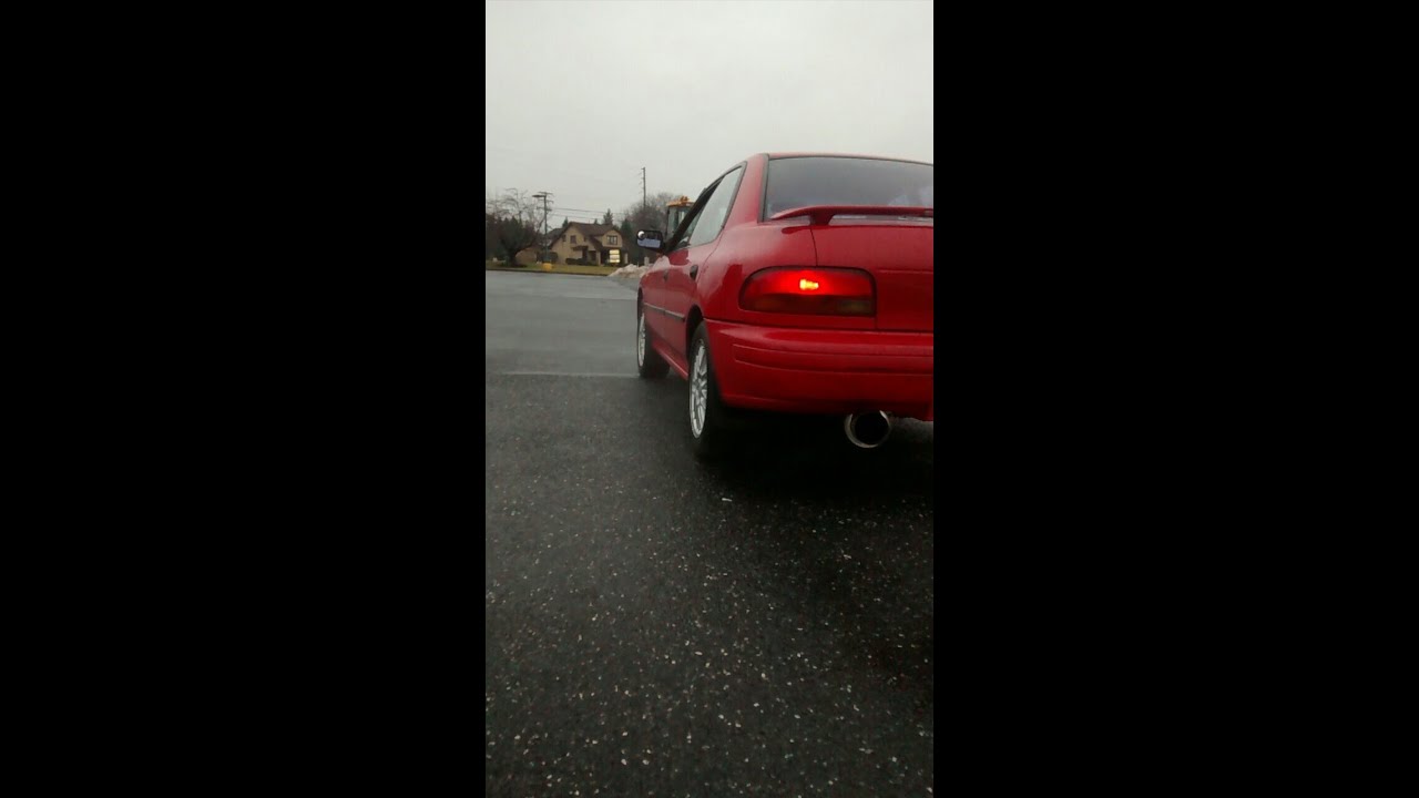 Impreza EJ18 UEL Tsudo catback - YouTube