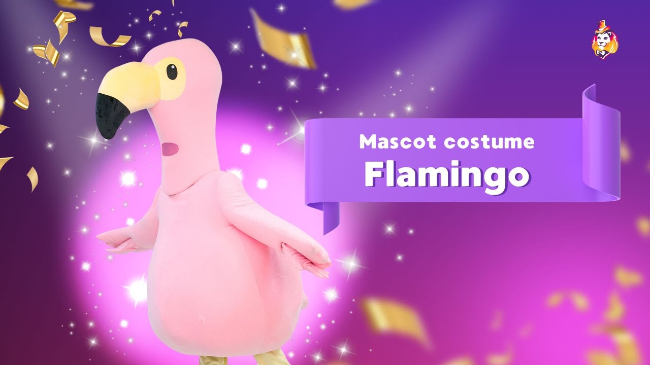 Flamingo Mascot Costume - YouTube