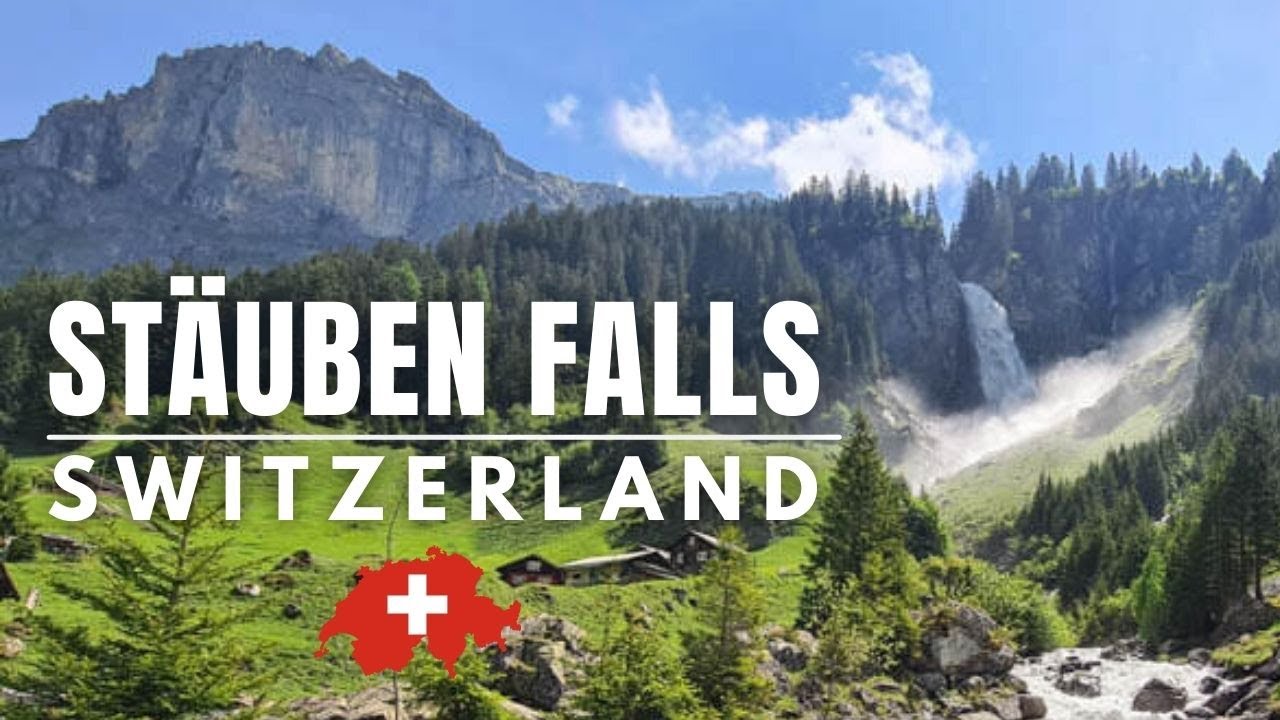 STÄUBEN FALLS - Hike to Huge Waterfall near Lucerne - YouTube