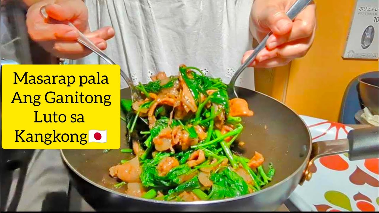 Masarap na luto sa Kangkong From Garden to Table - YouTube