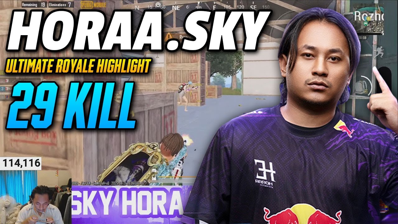 PUBG Mobile Nepal : HORAA.SKY Ultimate Royale Highlight 29 Elims - YouTube