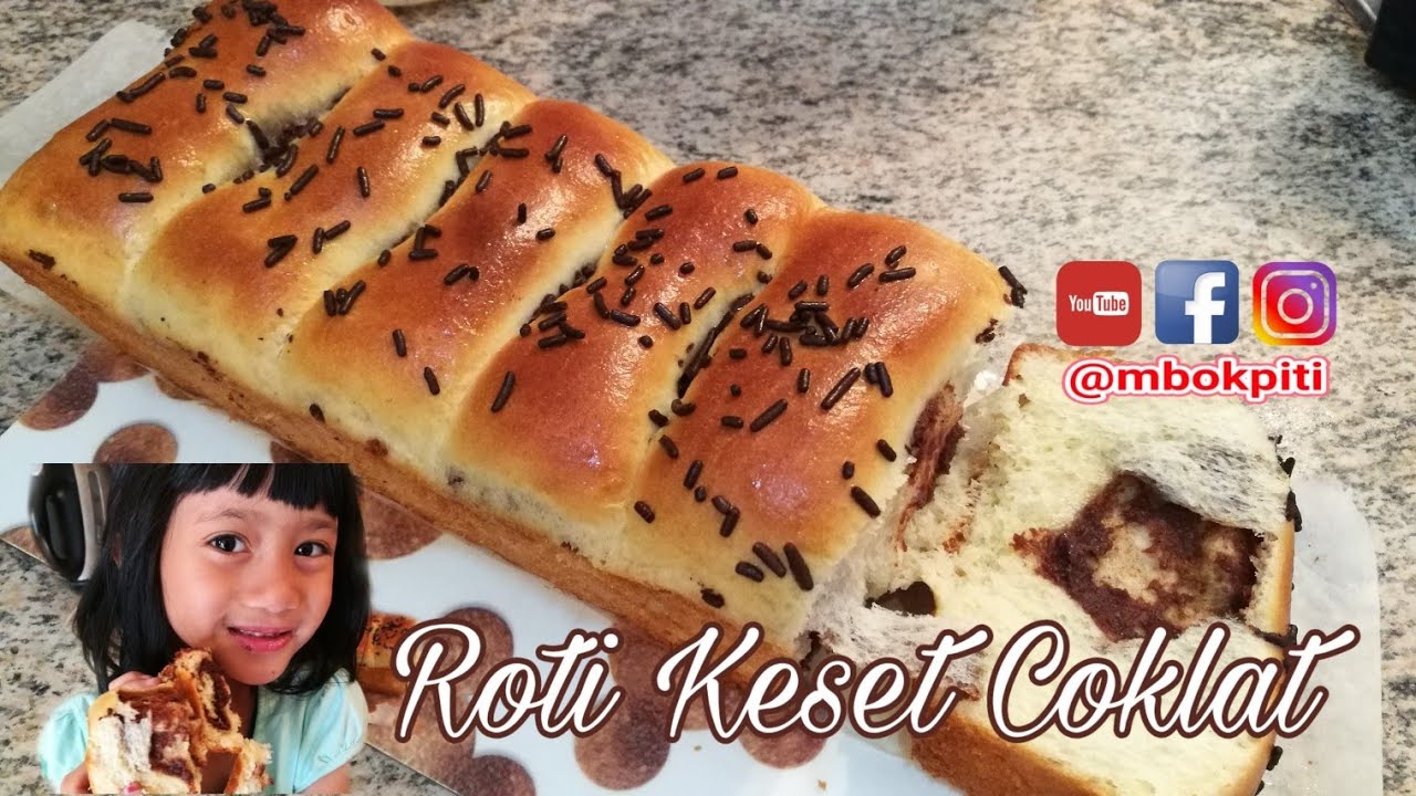 Roti Keset aka Roti Sobek isi Coklat Ekonomis ala Bogor Permai - YouTube