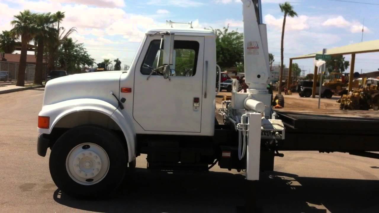 Grua Hiab National 7 toneladas Maquinariajr com - YouTube