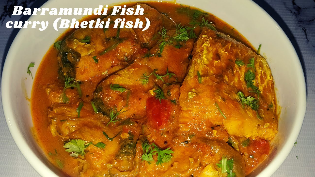 Bhetki Maach | Barramundi Fish Curry | Bhetki fish curry | Bhetki fish ...