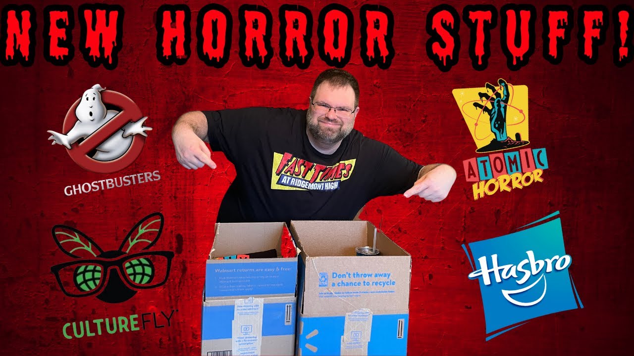 NEW HORROR STUFF! | Atomic Horror | Shutterfly | Hasbro | - YouTube
