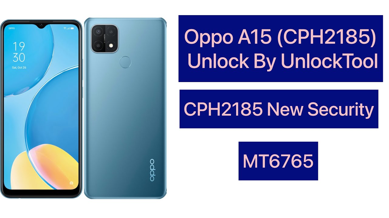 Oppo A15 (CPH2185) Pattern Unlock ||New Security || 2022 By Unlocktool ...