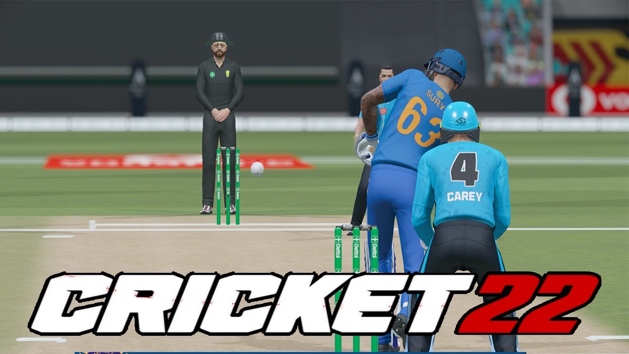 INDIA VS adelaide strikers CRICKET MATCH | cricket 22 gameplay | 4K HDR ...