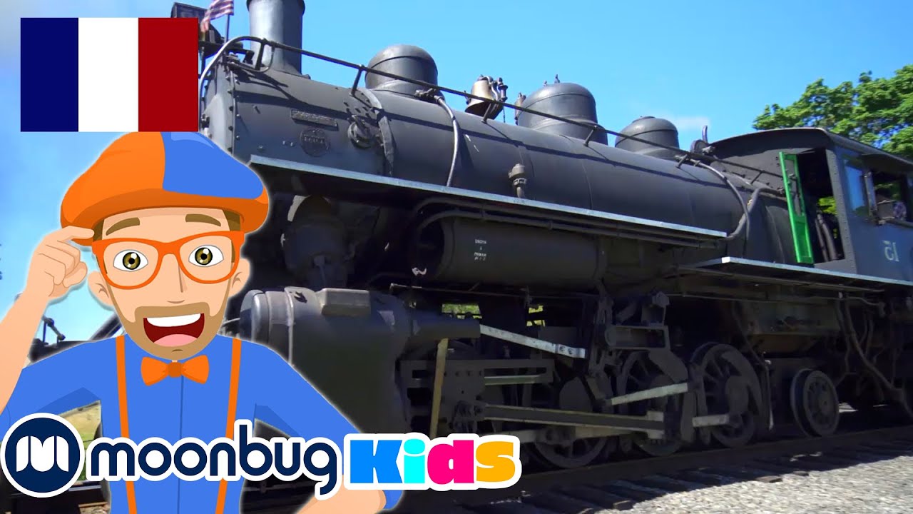 Blippi à la Découverte du Train à Vapeur! | BLIPPI en Français | Vidéos ...