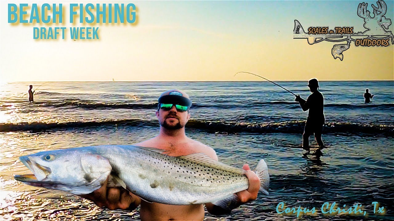 BEACH FISHING - CATCHING TONS OF FISH IN THE SURF - CORPUS CHRISTI ...