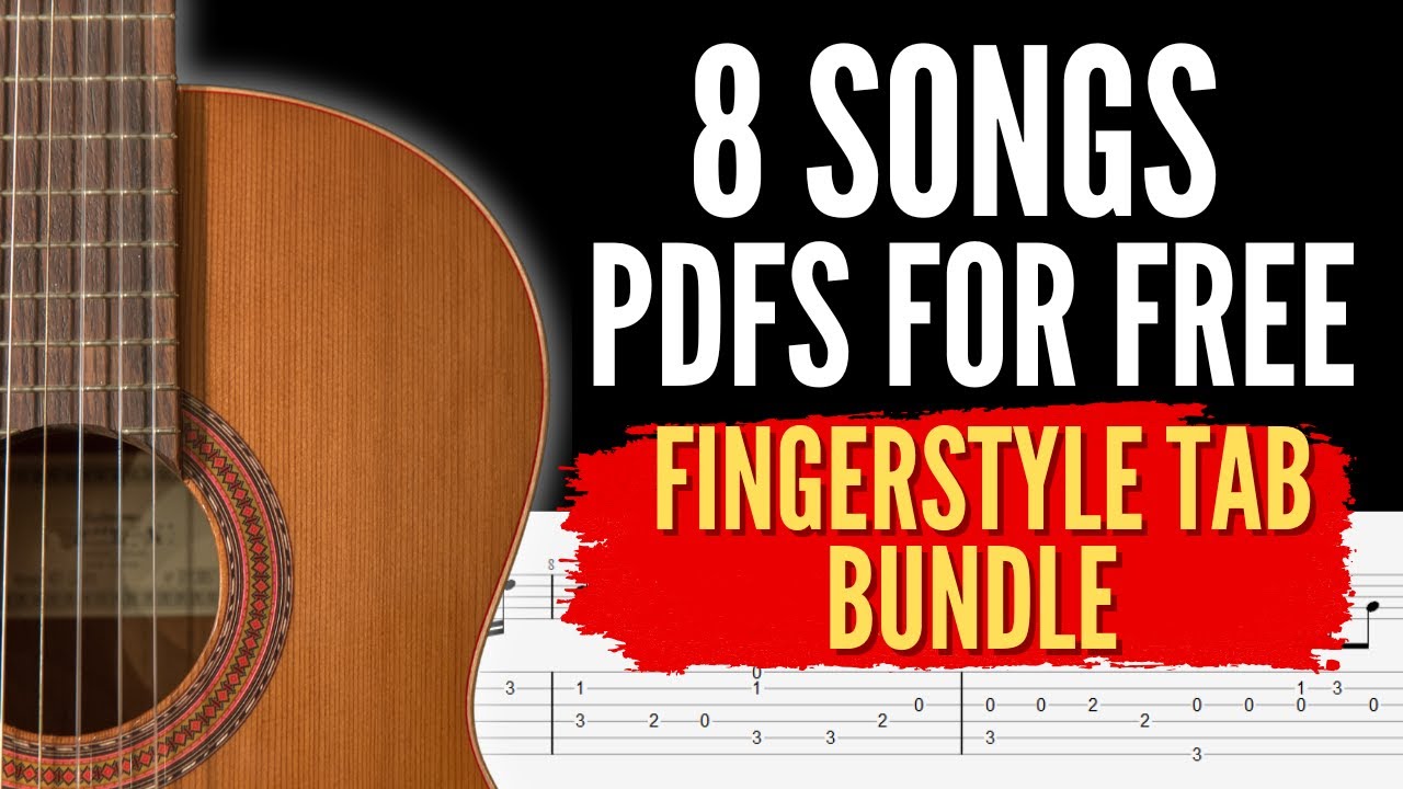 🎄 Christmas Fingerstyle Guitar TAB Bundle | Every Breath You Take + 7 ...
