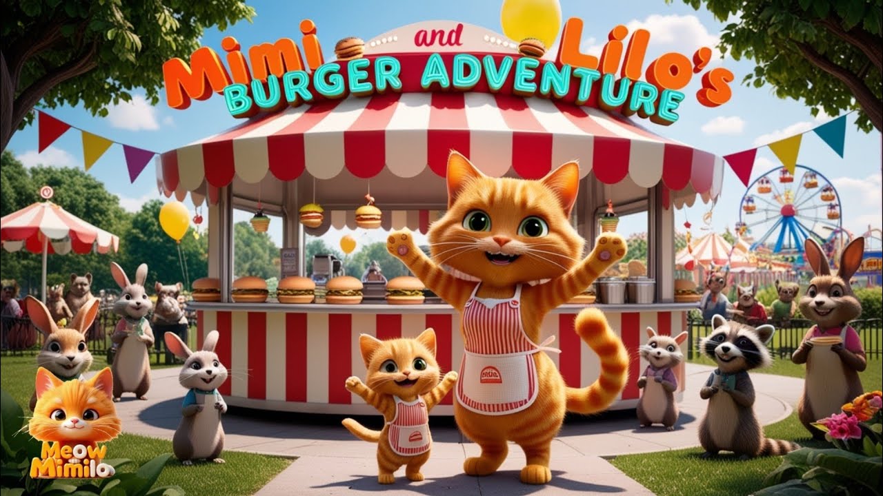 Mimi and Lilo's Burger Adventure #181 | meow mimilo - YouTube