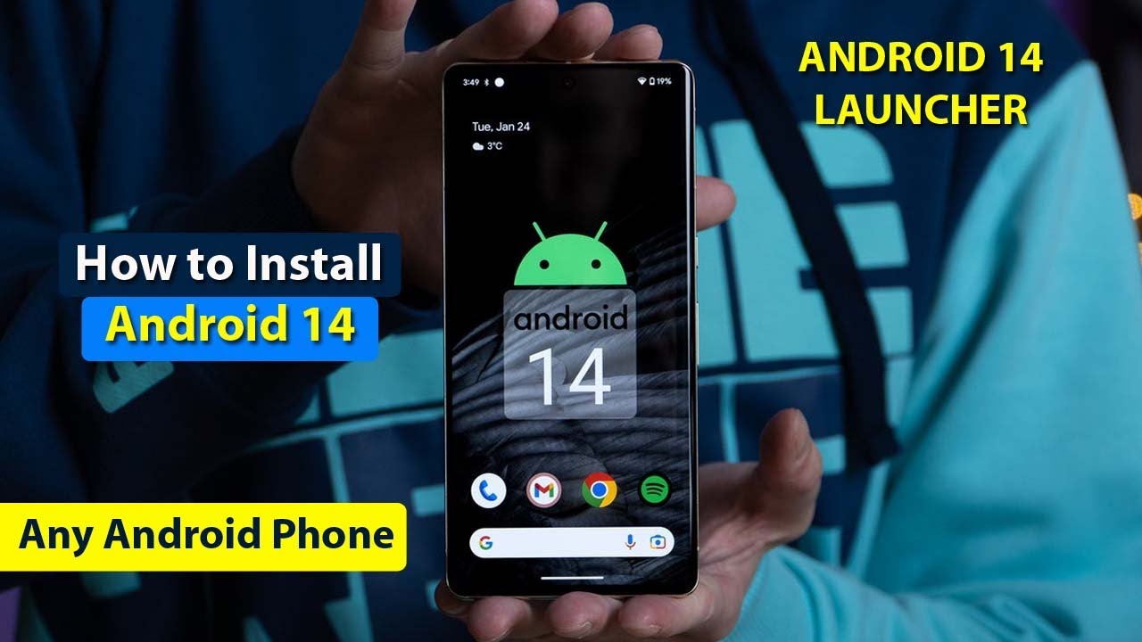 How to Install Android 14 Launcher | Android 14 Launcher Install ...