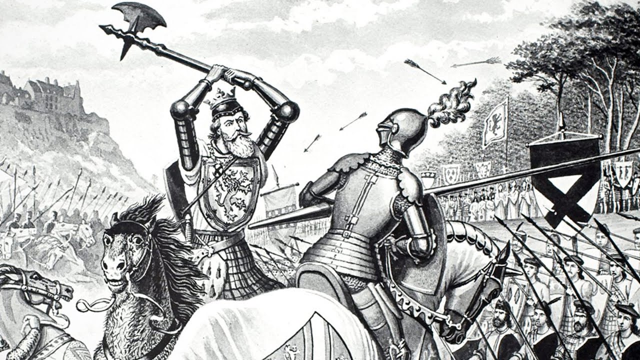 How the Scots Schiltron Spears Stopped English Heavy Cavalry Cold - YouTube
