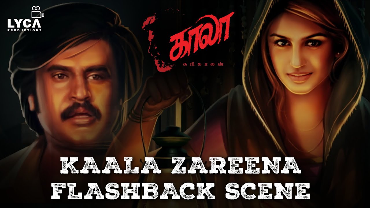 Kaala Movie Scene (Tamil) | Kaala Zareena Flashback Scene | Rajinikanth ...