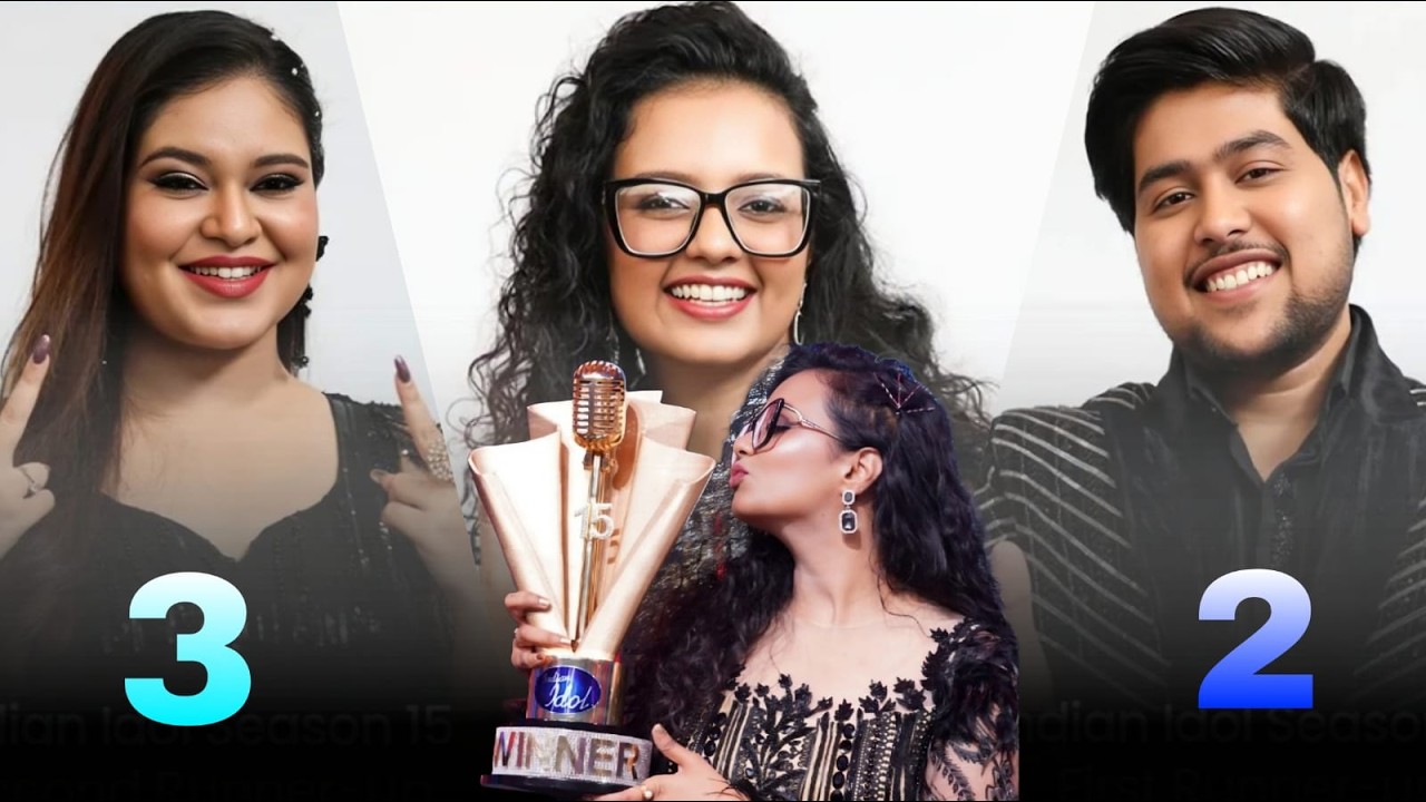 Indian idol season 15 Winner Manashi Ghosh, st runner up subhajit ...