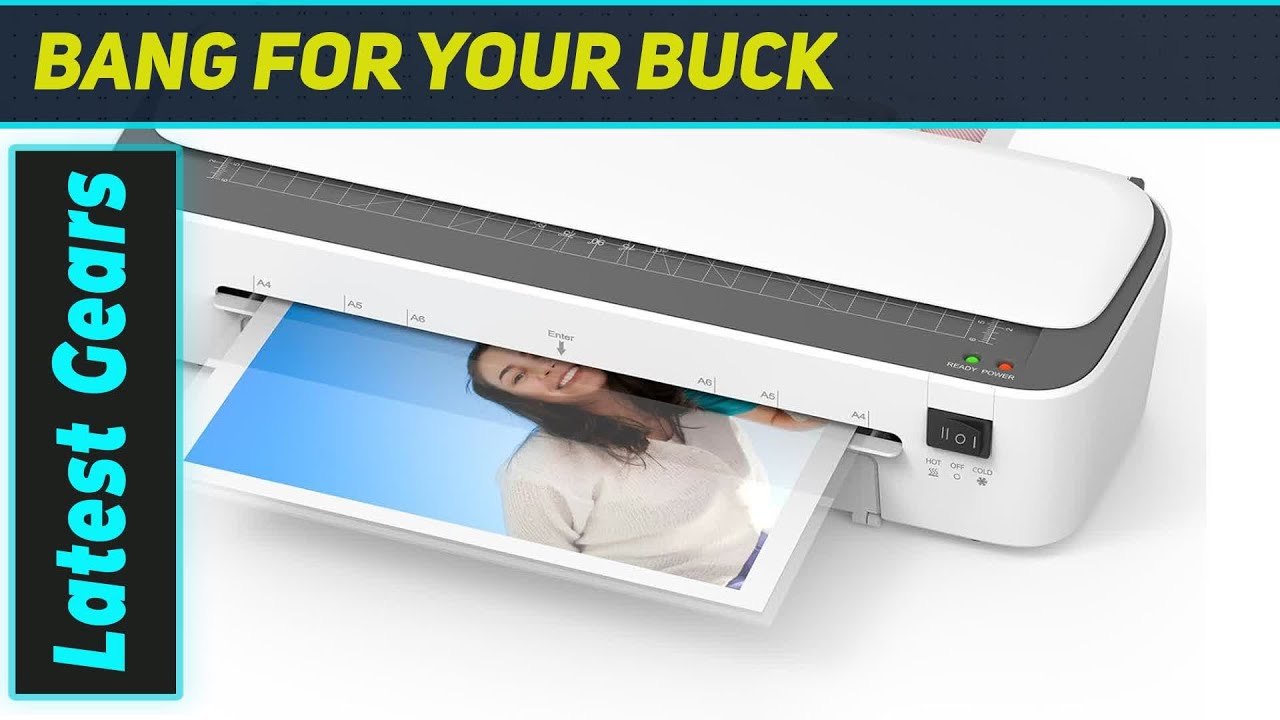 A4 Laminating Machine 6IN1: The Best All-in-One Desktop Lamination Kit ...