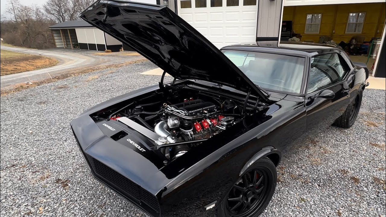 1968 Camaro Pro Touring Supercharged LS3 Monster! - YouTube