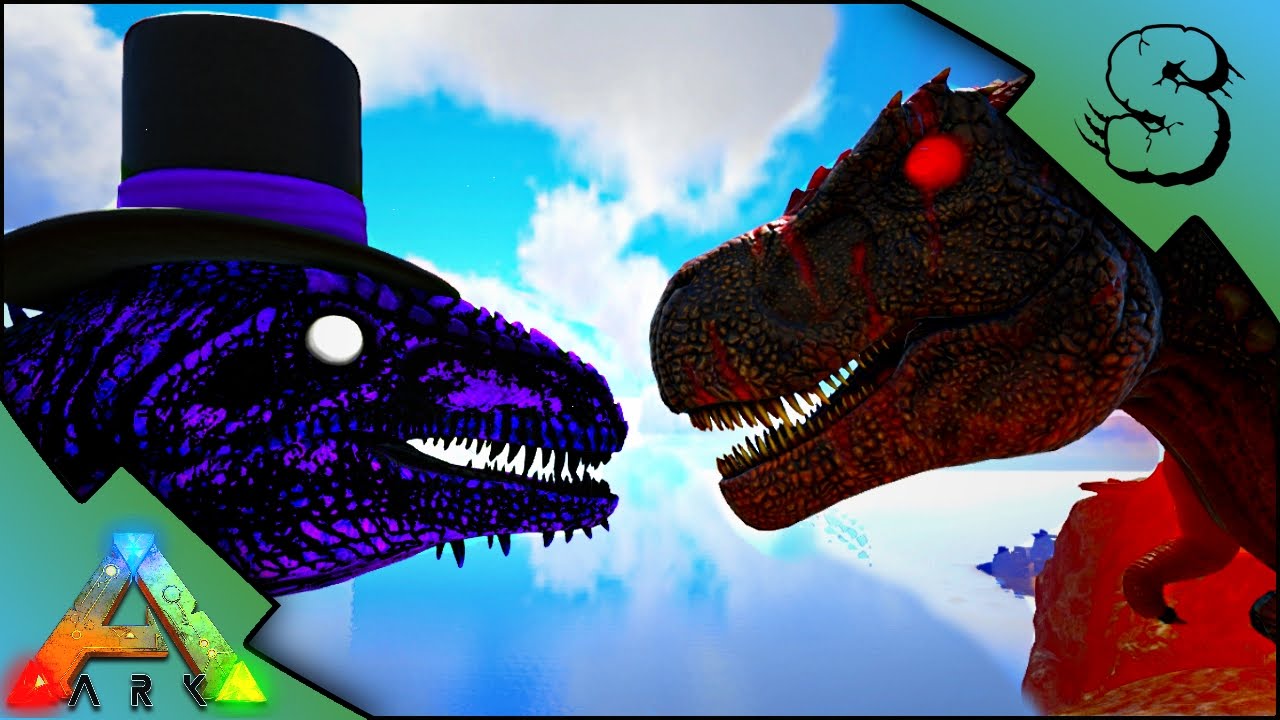50 APEX REX'S VS 5 GIGA WARDENS! | BOSS WAR! | Ark: Survival Evolved ...