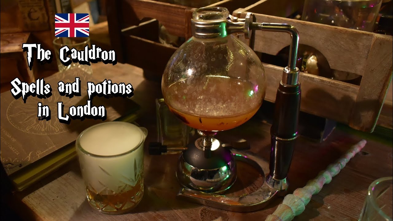 The Cauldron, Harry Potter experience in London, UK - YouTube