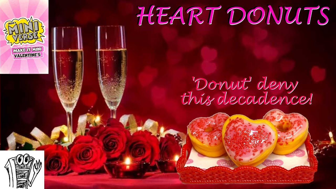 The Shelves Have Eyes - MINIVERSE VALENTINE'S DAY: Heart Donuts! - YouTube
