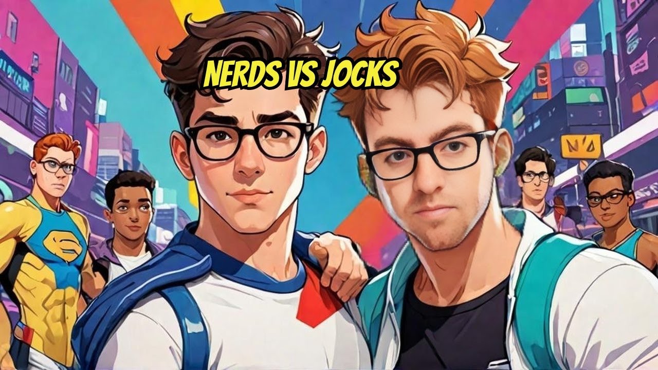 Nerds vs. Jocks: The Ultimate Gaming Showdown! - YouTube