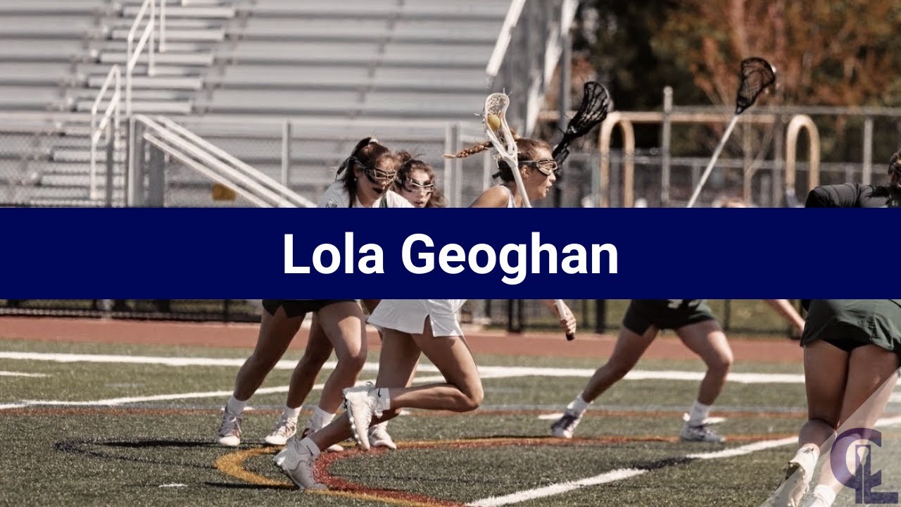 Lola Geoghan Lacrosse Highlights - NJ 2024 - Mid. Att - YouTube