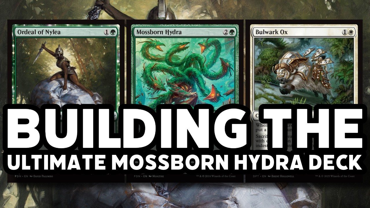 New Mossborn Hydra Tech is CRAZY! | Standard Ranked | MTG Arena - YouTube
