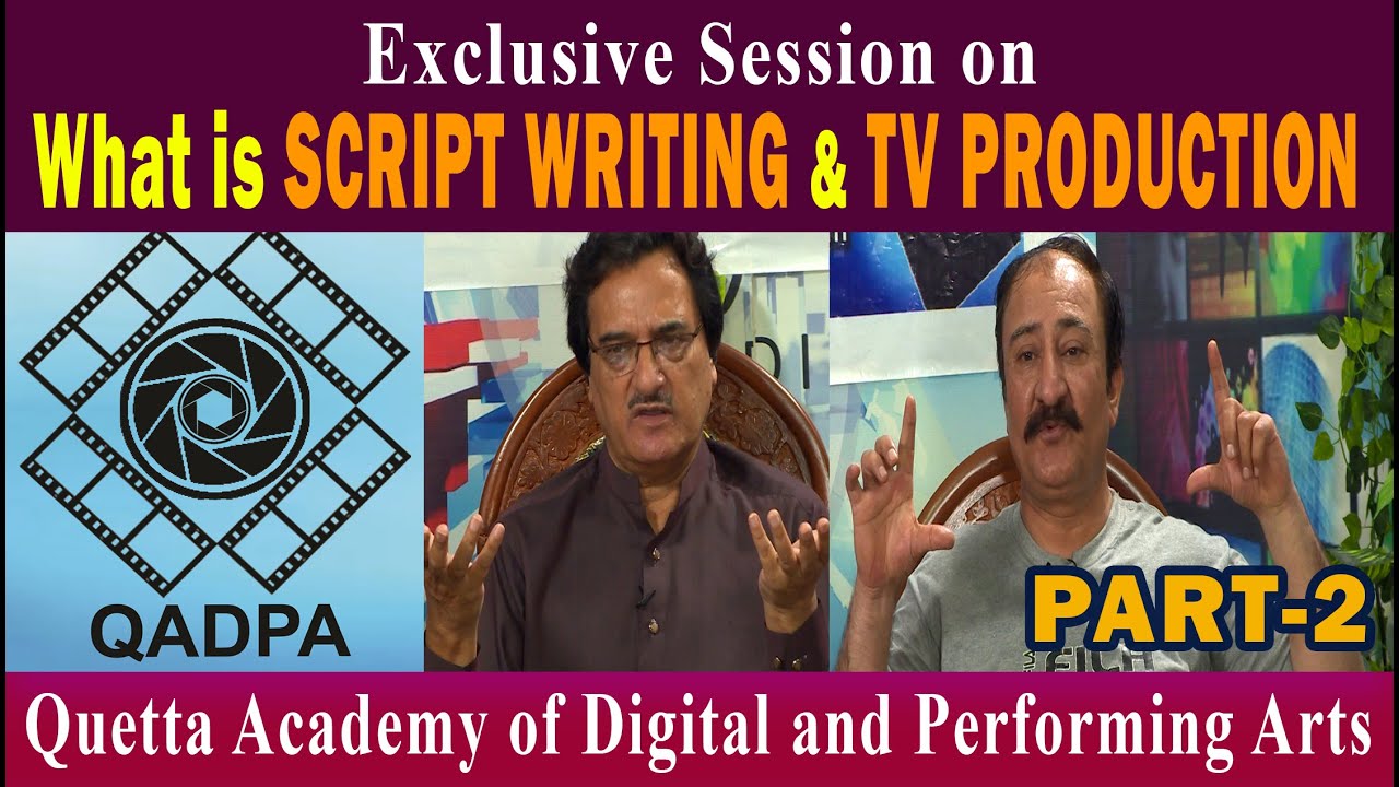 Script Writing & TV Production | Exclusive Session | Speakers Mohsin ...