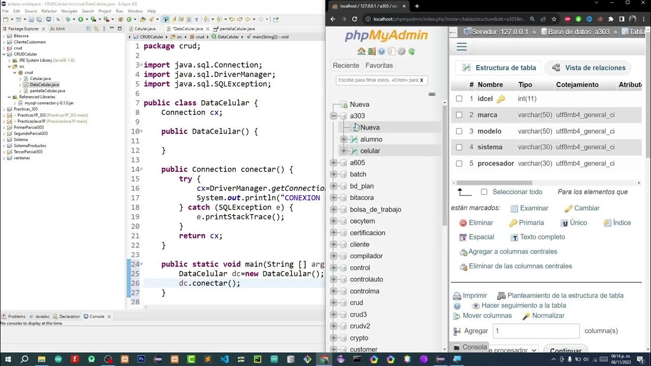 Como hacer un CRUD paso a paso con PRUEBAS UNITARIAS en Eclipse con Java - YouTube