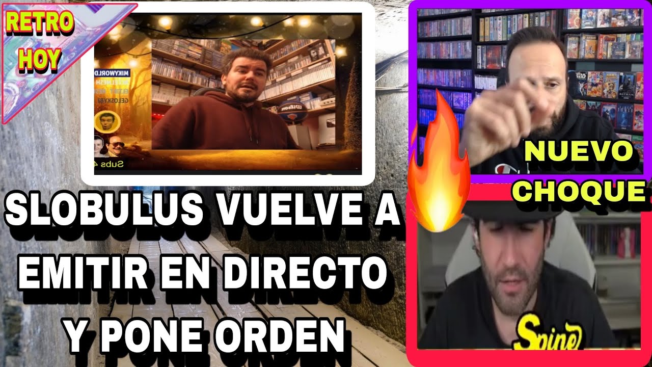️#81 SLOBULUS VUELVE A DIRECTOS / SPINECARD Y CREATIVO CHOCAN POR LA ...