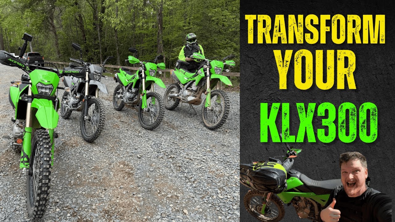 5 Favorite KLX 300 Upgrades and Mods! - YouTube