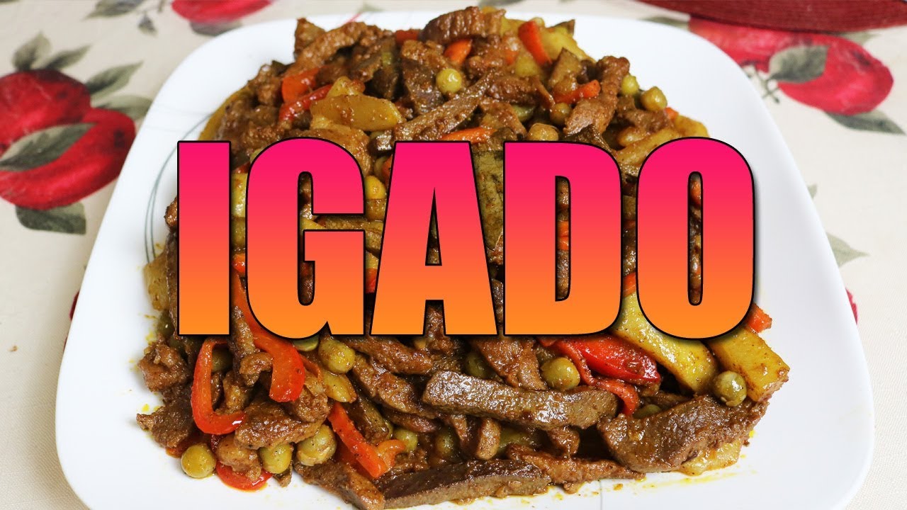 How to make Igado - YouTube