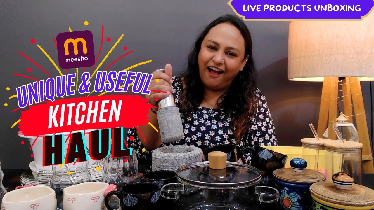 आज तो ऐसा प्रोडक्ट मैंने दिखाया की किडनैप हो गयी 😱12 Meesho Kitchen ...
