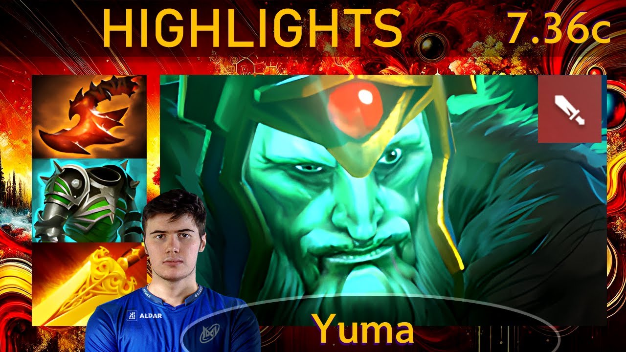 ⭐ 7.36c Yuma Wraith King |KDA - 28 KP - 66%| Carry Highlights - Dota 2 ...