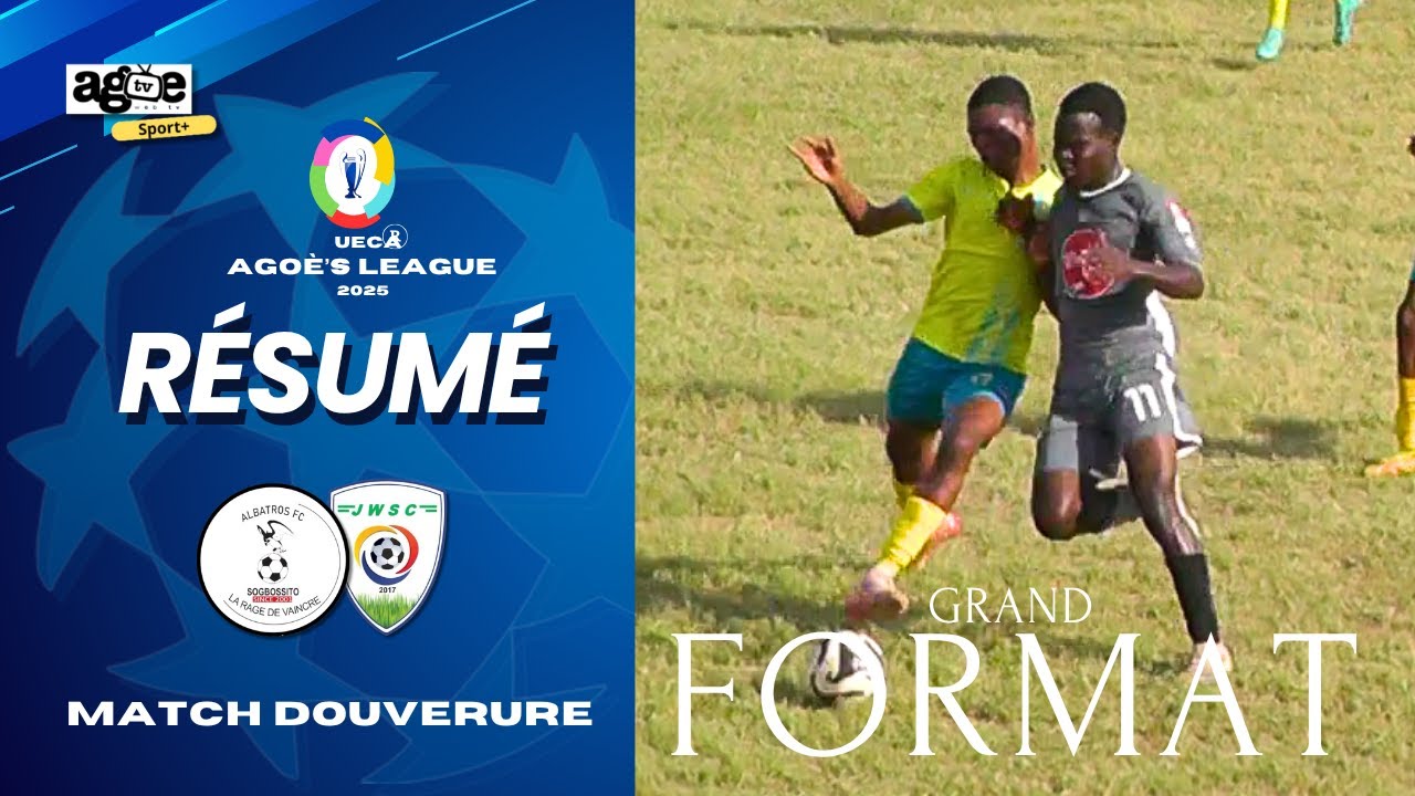 Résumé Grand format : Albatros fc - wara Sc / UECA / Agoè's League ...