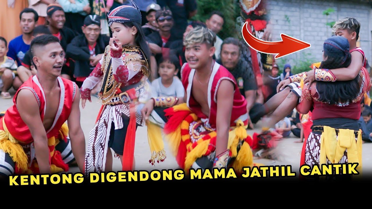 SUPER NGAKAK 😀 KENTONG DI GENDONG MAMANYA PONGGE MOMONG ANAKNYA - YouTube