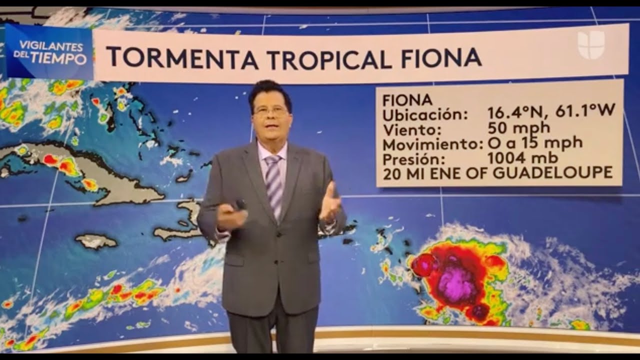 Trayectoria de la tormenta Fiona y SUS efectos para Puerto Rico ...