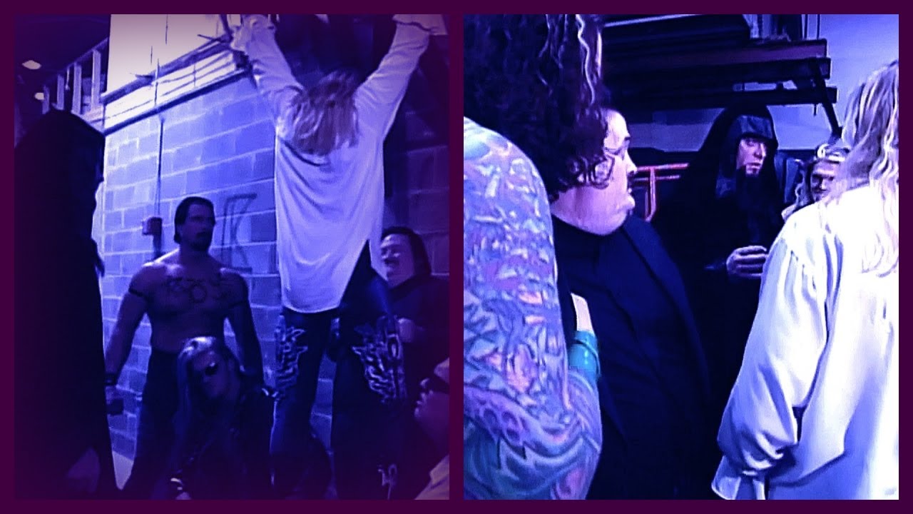 The Undertaker w/ The Ministry, Vince & Stephanie Backstage Segments 4 ...