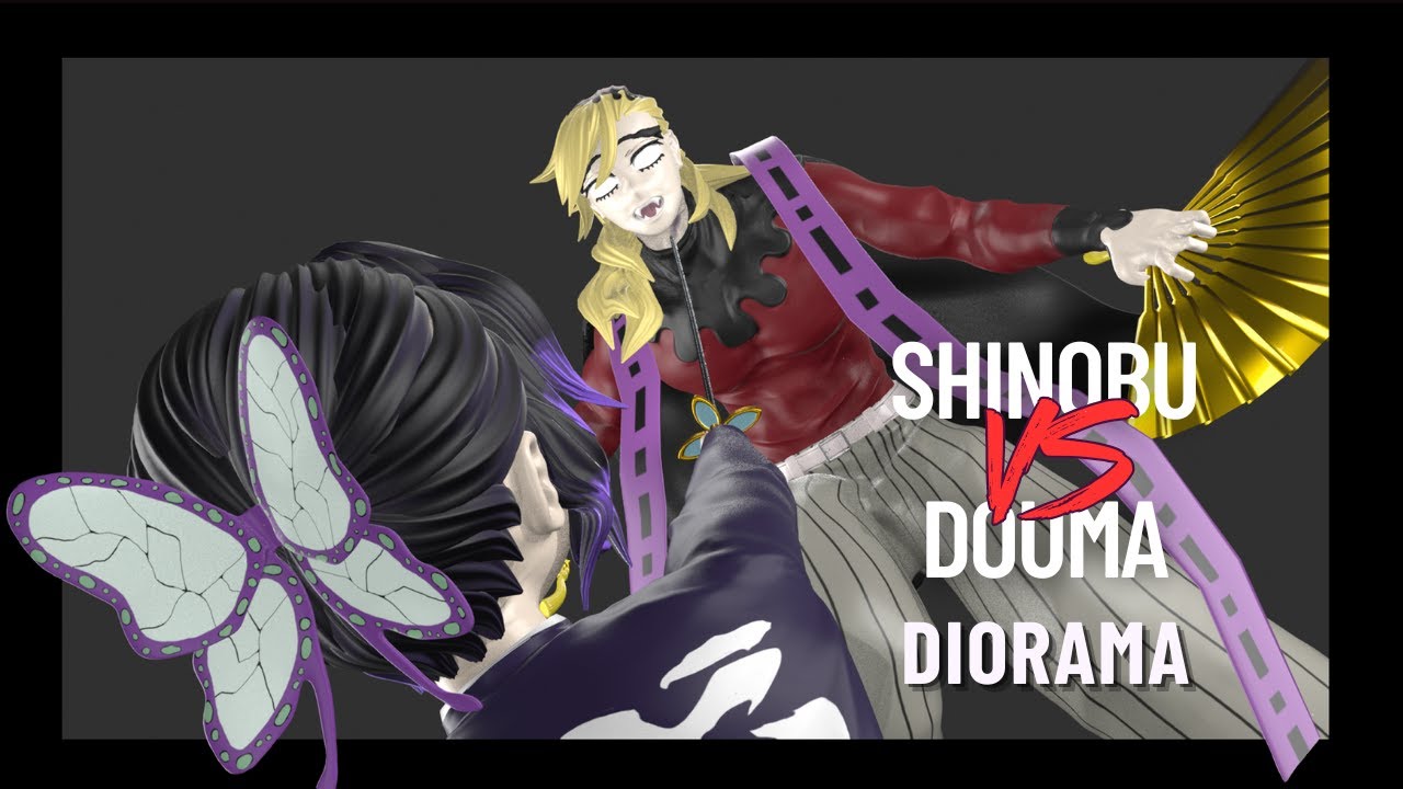 Demon Slayer: Shinobu vs. Douma - Recreating the Epic Infinity Castle ...