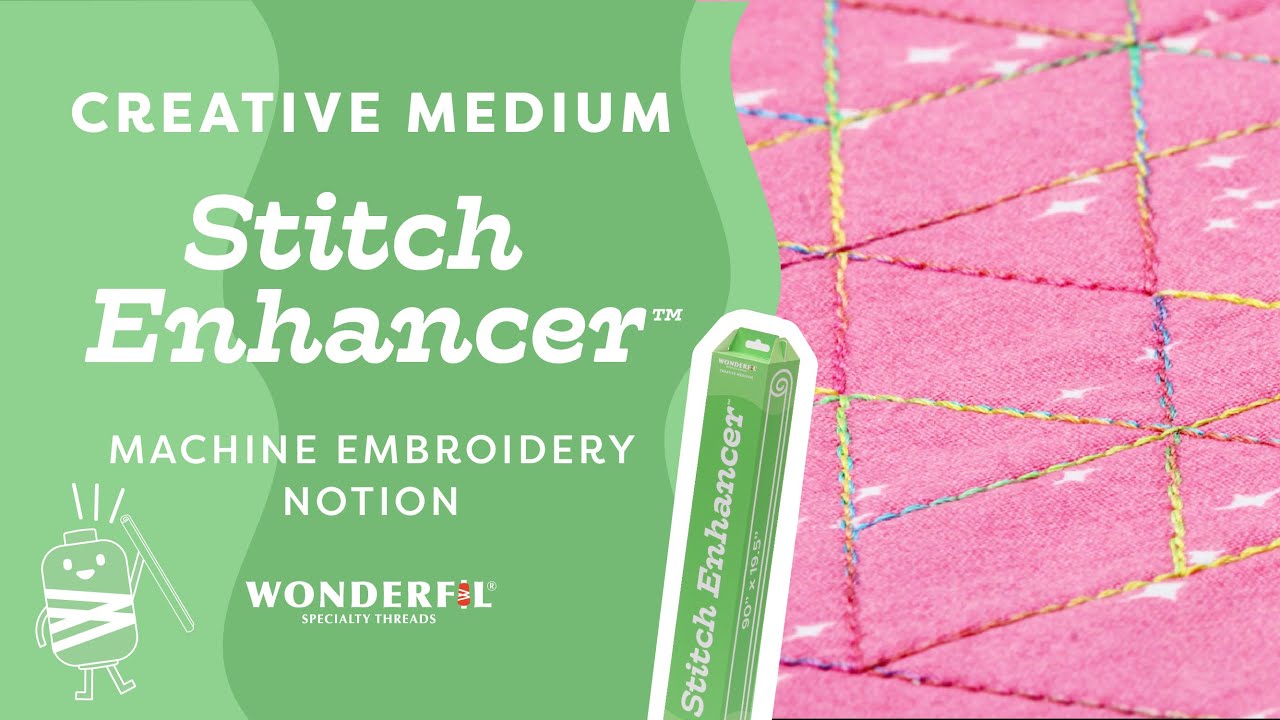 Make Your Stitching Stand Out: Stitch Enhancer Creative Medium - YouTube
