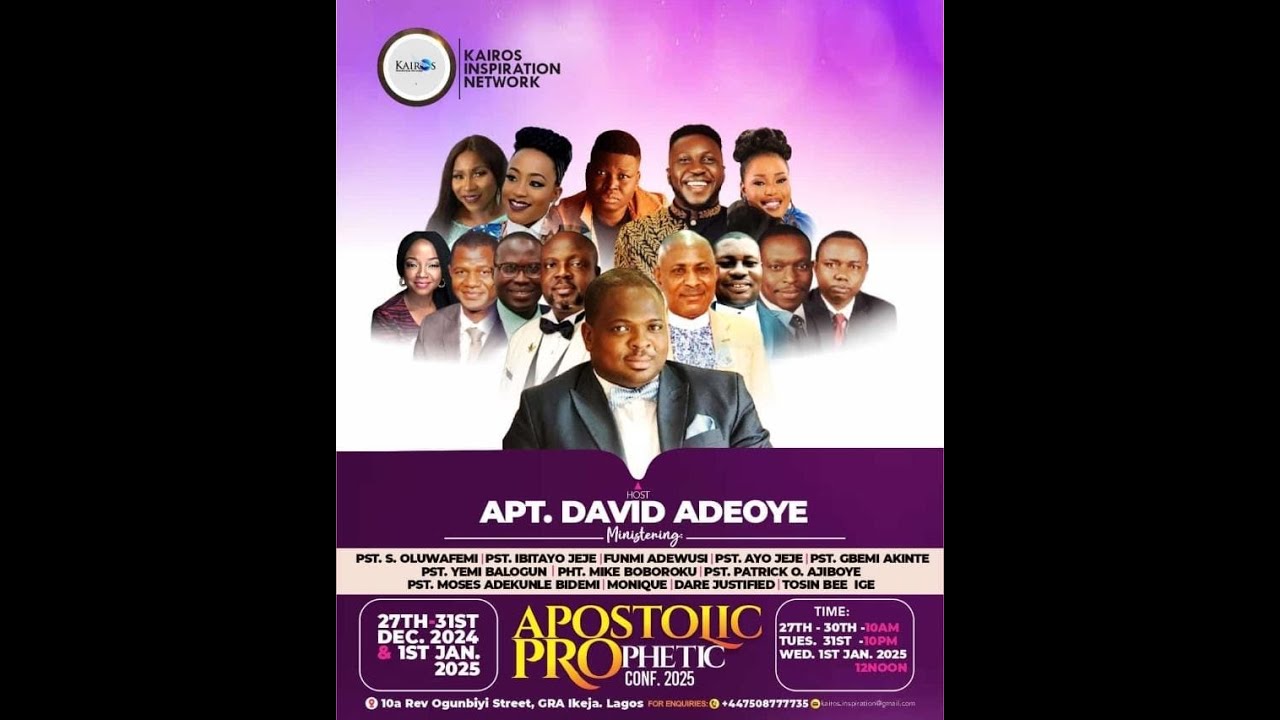APOSTOLIC PROPHETIC CONFERENCE 2025 - DAY 2 - YouTube