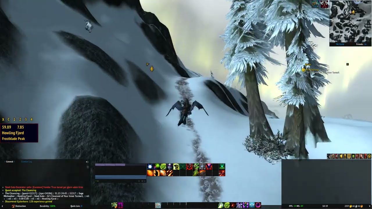 The Cleansing WoW Quest - YouTube